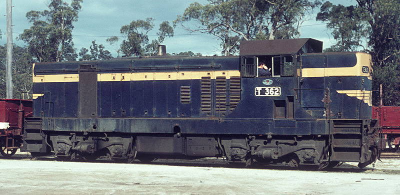 T class d/e locomotives 357 - 366